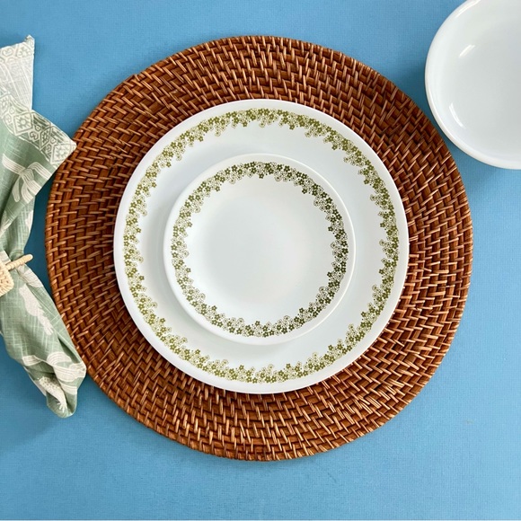 Corelle | Dining | Vintage Corelle Crazy Daisyspring Blossom 2 Piece ...